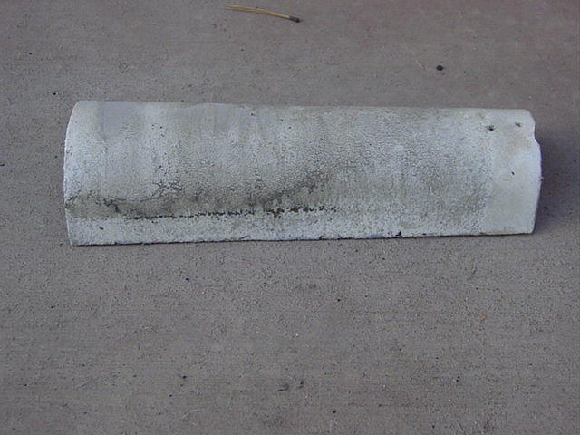 EnlargedPhoto - Asbestos_Transite_Tiles/Large/ACRM42 Narrow ridge side ...